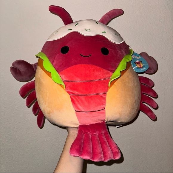 Squishmallows | Accessories | 6 Lorno The Lobster Roll Squishmallow ...